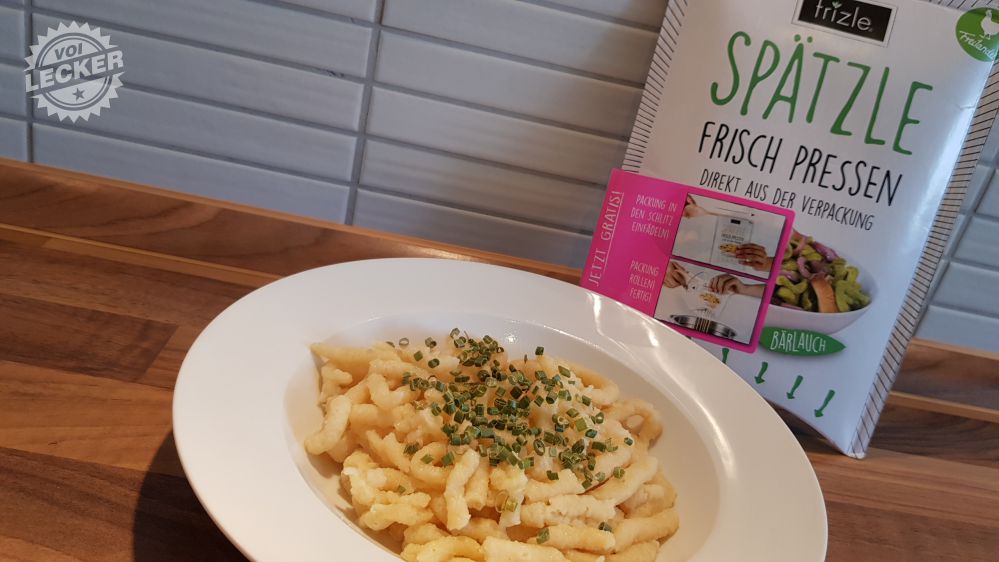 Frizle Spätzle – Test der Frischen Spätzle zum selber Pressen